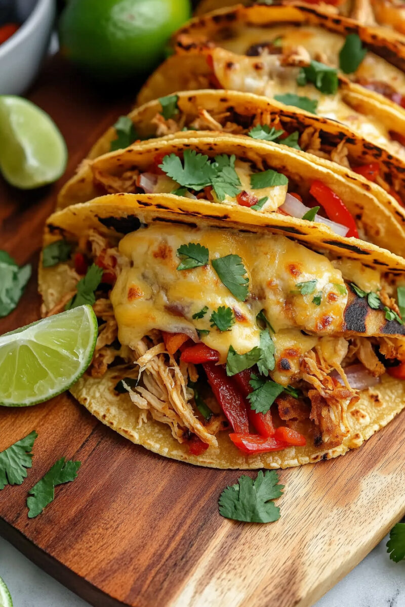 Easy Pulled Chicken Tacos | Mexican-Inspired Dish