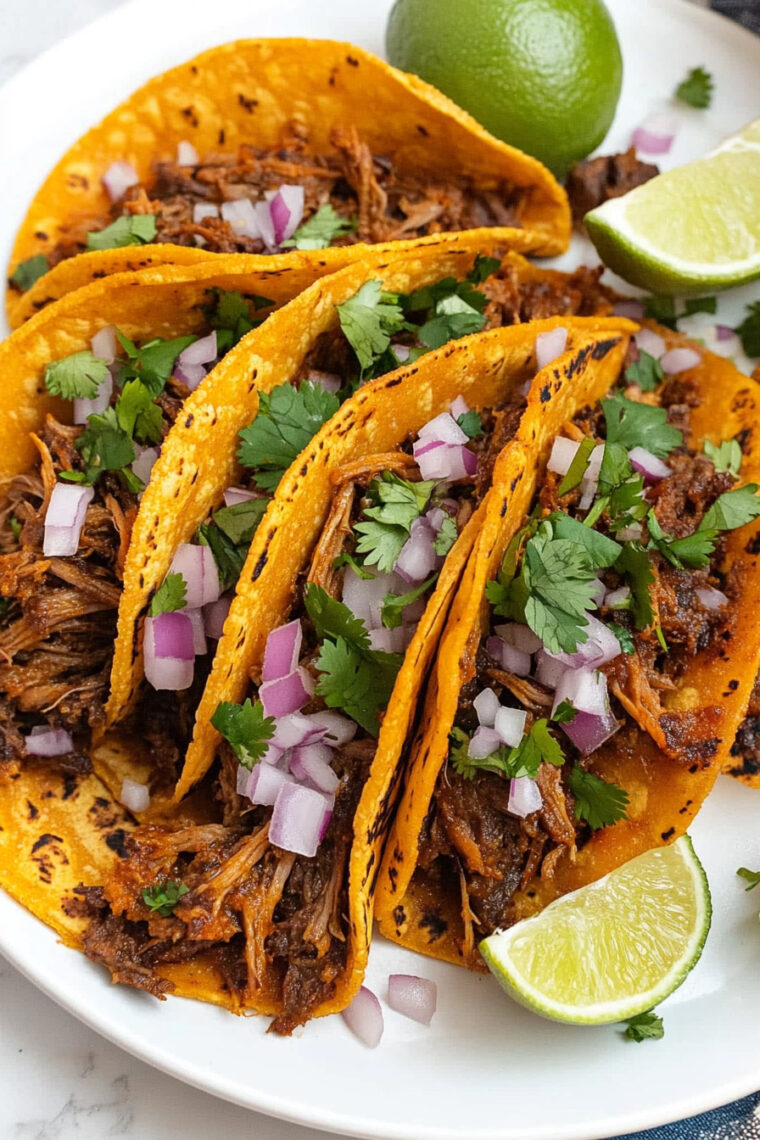 Crockpot Birria Tacos Recipe | Easy & Authentic