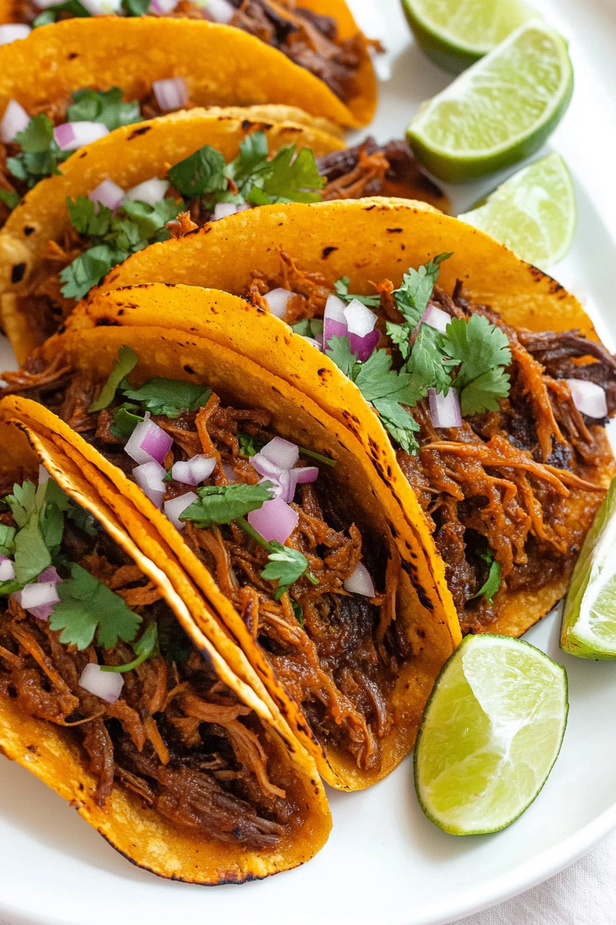 Crockpot Birria Tacos Recipe | Easy & Authentic