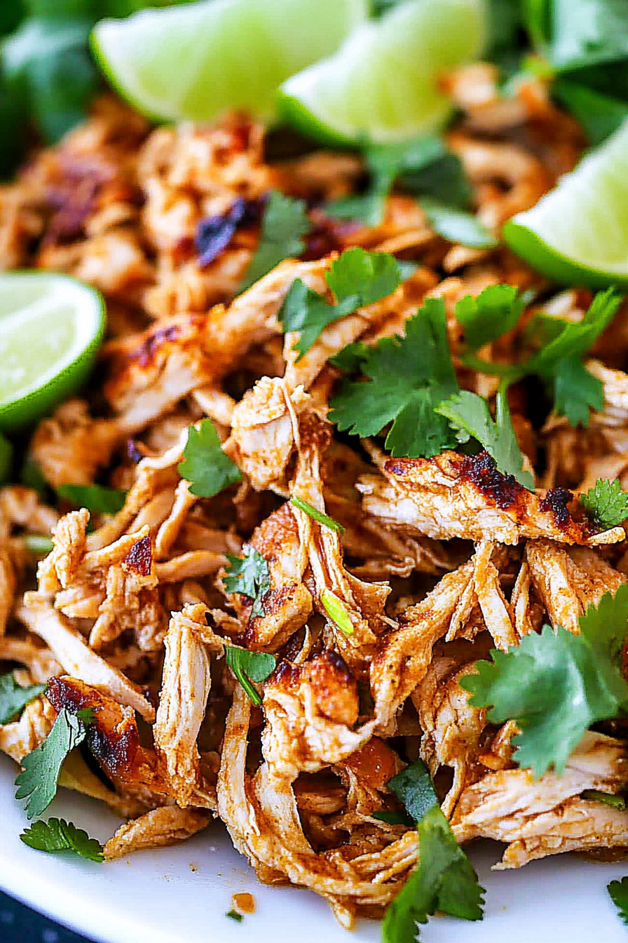 Mexican Pulled Chicken Recipe | Quick & Flavorful