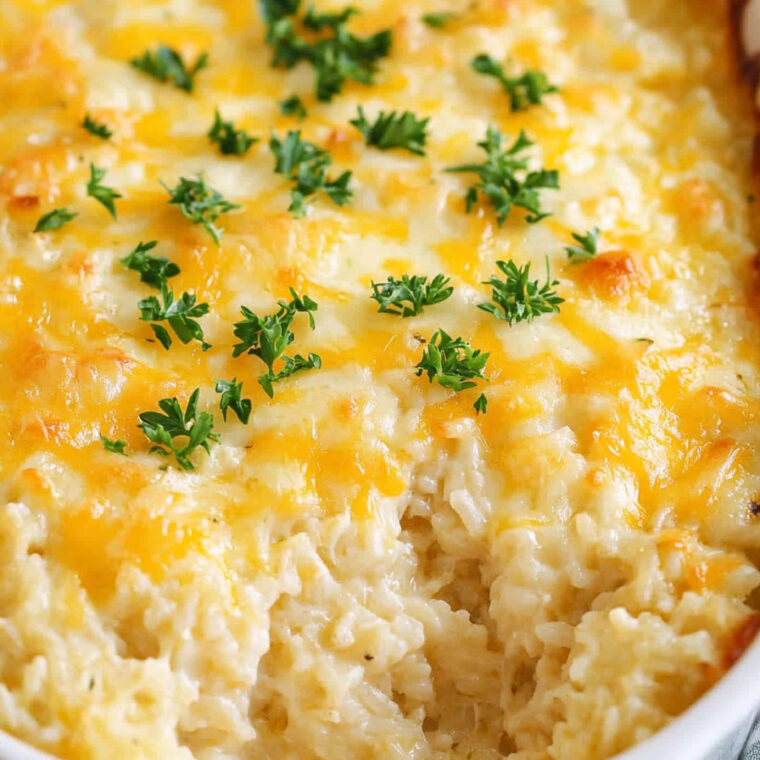 Best Green Chili Rice Casserole Recipe | Tex-Mex Favorite