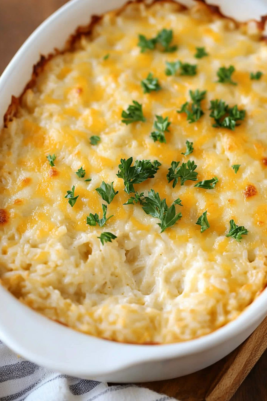 Best Green Chili Rice Casserole Recipe | Tex-Mex Favorite