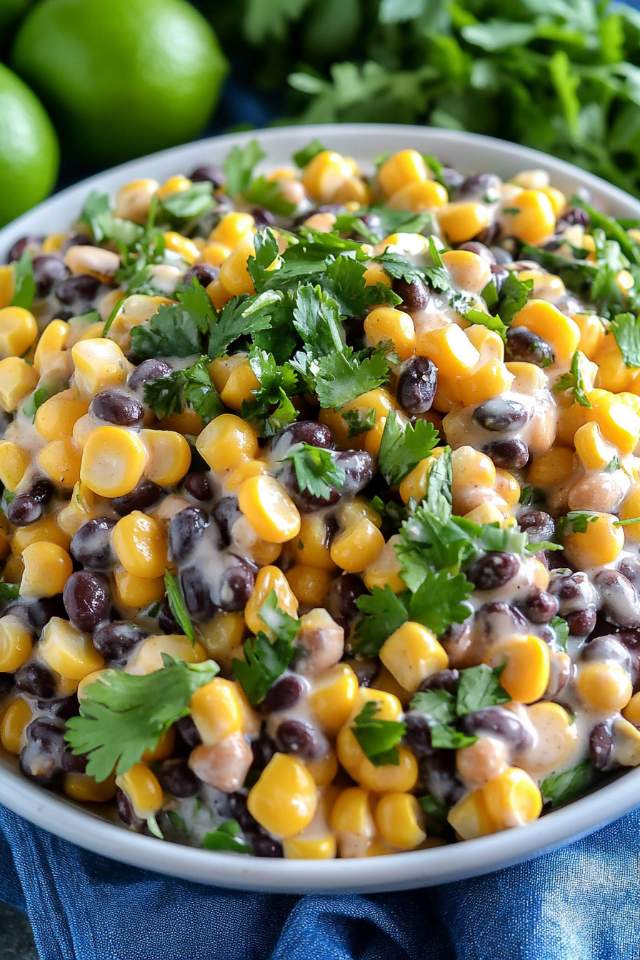 Mexican Corn & Black Bean Salad | Easy Summer Recipe