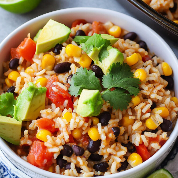 Mexican Chicken and Rice Casserole | Easy Dinner Recipe