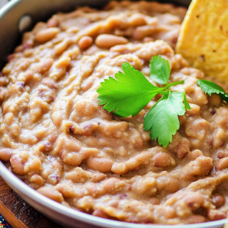 Authentic Mexican Refried Beans Recipe | Easy & Flavorful