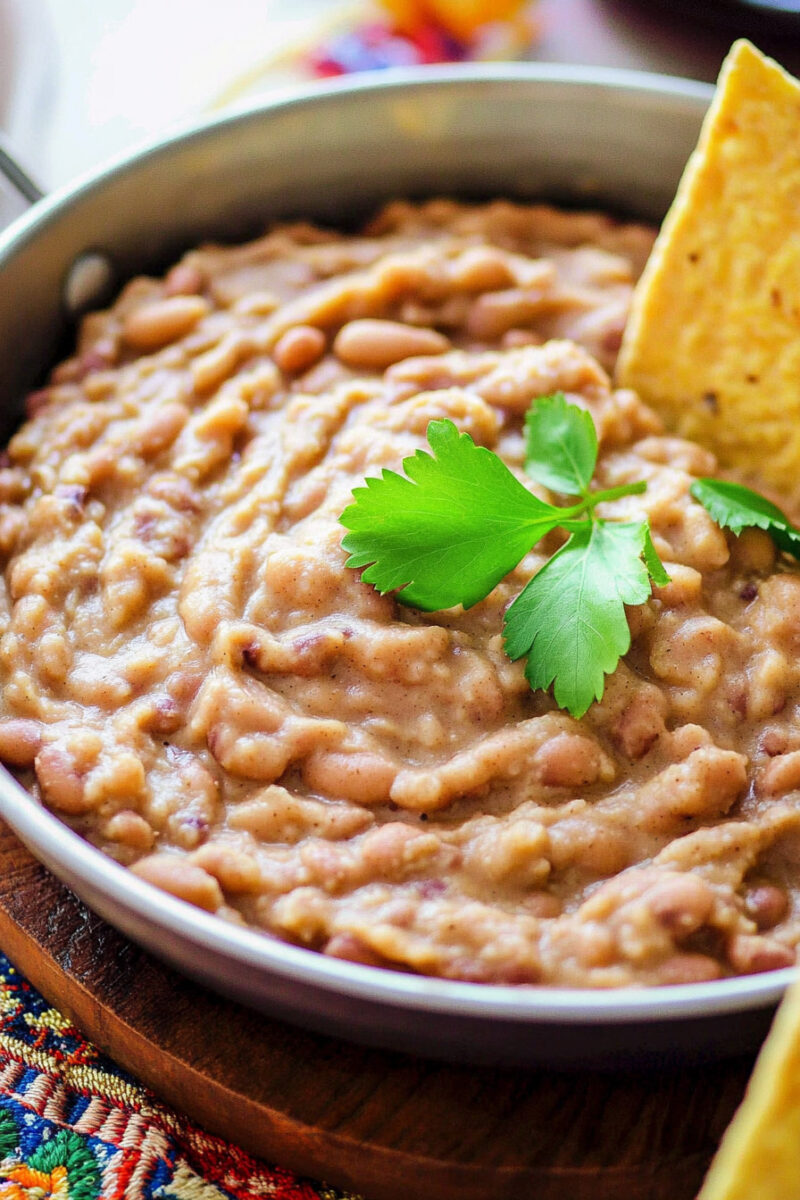 Authentic Mexican Refried Beans Recipe | Easy & Flavorful