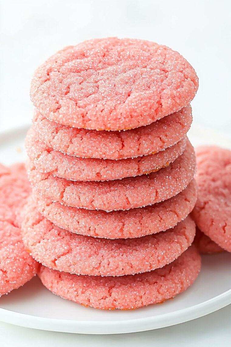 Mexican Pink Cookies (Polvorones Rosas) – Sabor Mexicana
