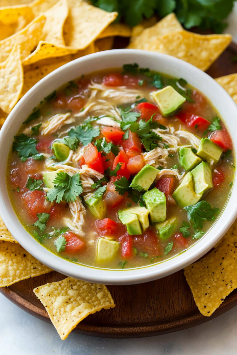 Chicken Avocado Soup Recipe | Quick & Healthy Dinner