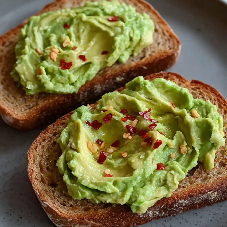 Quick & Healthy Guacamole Toast Recipe
