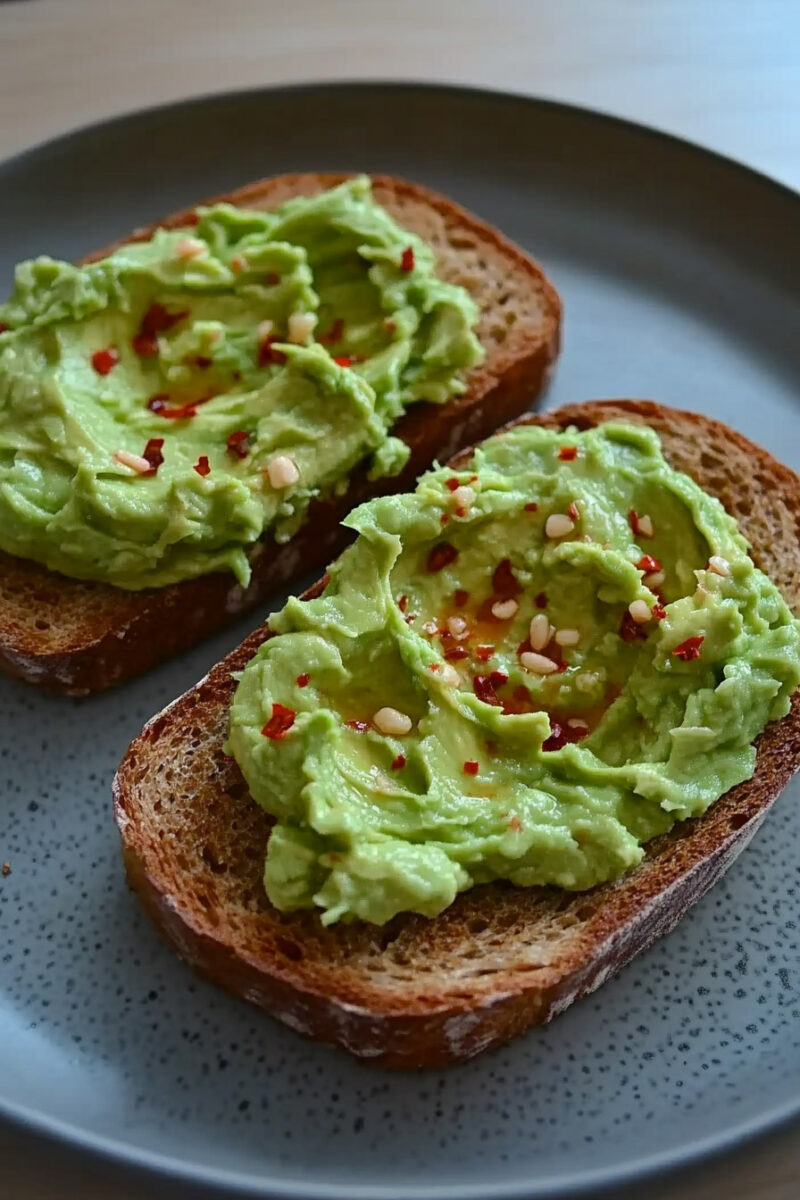 Quick & Healthy Guacamole Toast Recipe