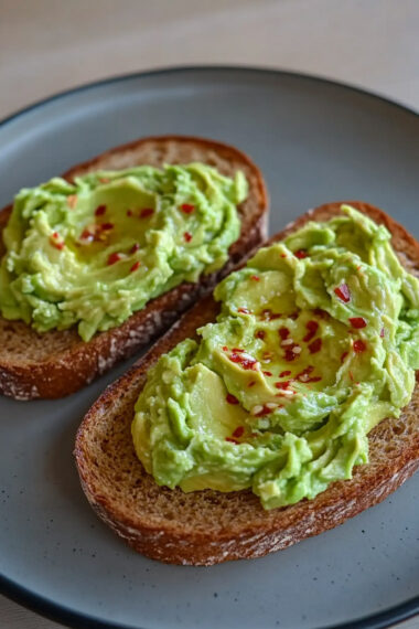 Guacamole Toast Recipe – Sabor Mexicana