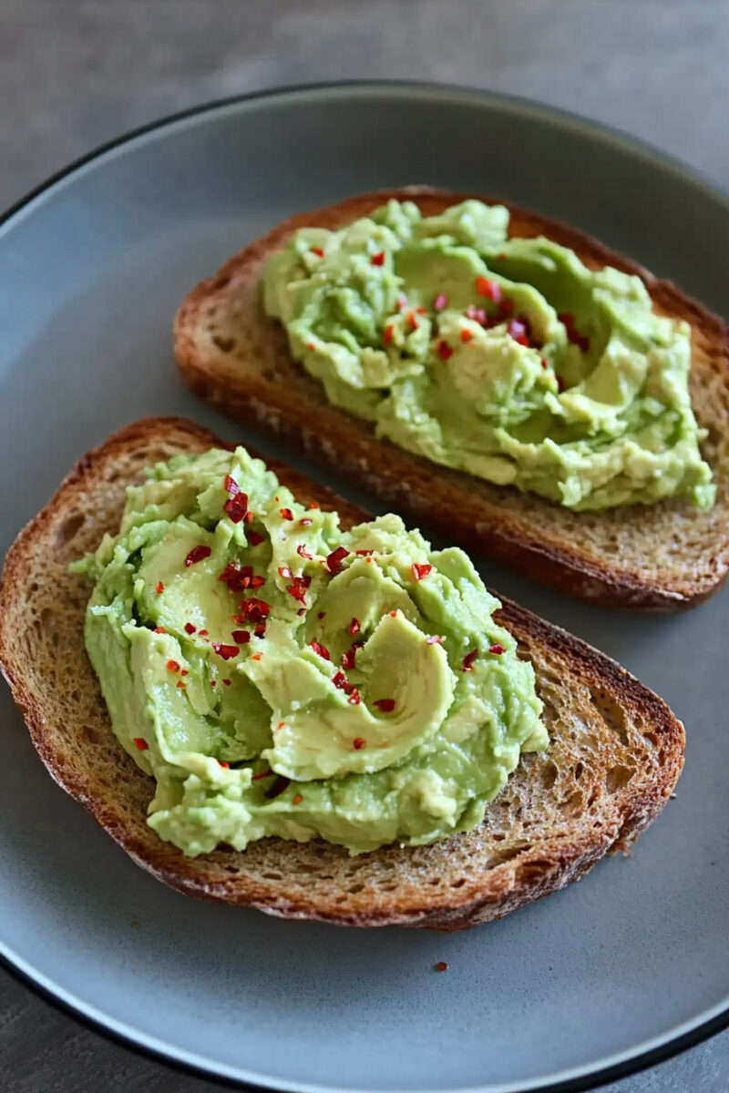 Quick & Healthy Guacamole Toast Recipe