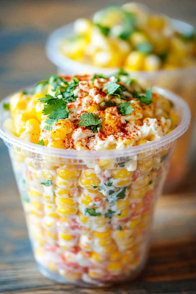 Mexican Corn in a Cup Recipe | Easy & Flavorful Snack