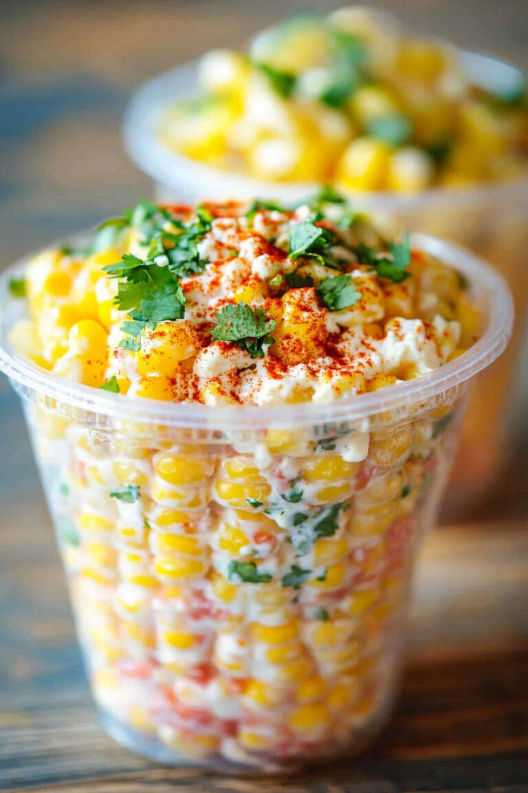 Mexican Corn in a Cup Recipe | Easy & Flavorful Snack