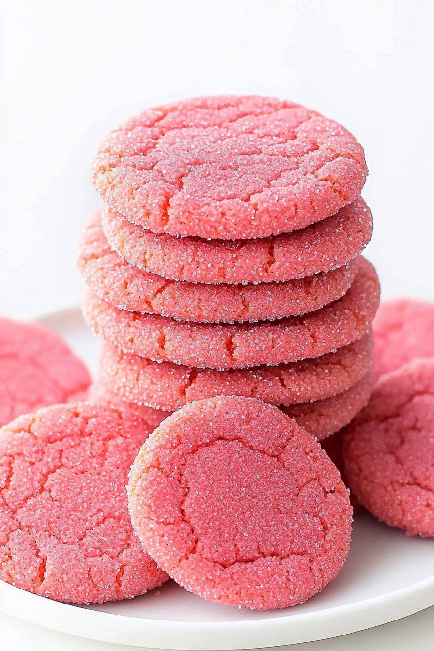 Mexican Pink Cookies (Polvorones Rosas) – Sabor Mexicana