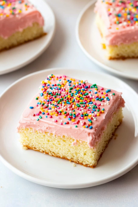 Mexican Pink Cake Recipe (Pan Dulce Cortadillo)